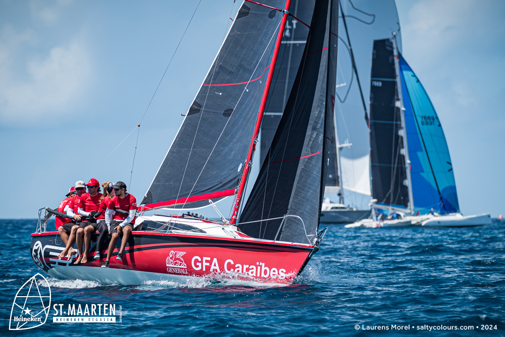 Day 1: St. Maarten Heineken Regatta is Getting Warmed Up - Heineken